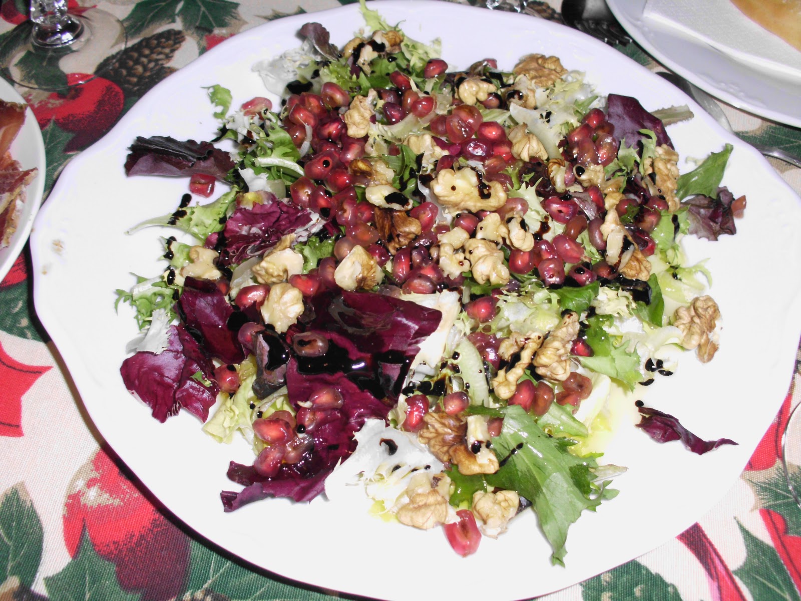 Mi Rincón Gastronómico: Ensalada con granada y nueces