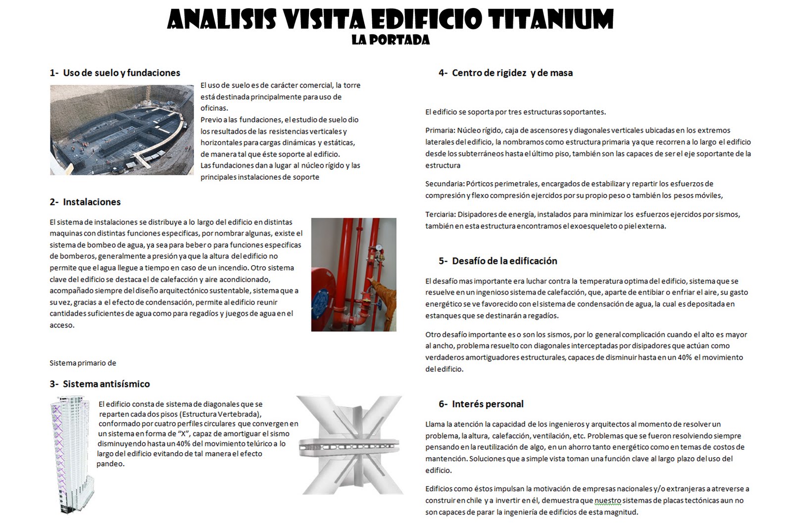 taller integrado de construcción e instalaciones: Analisis visita ...