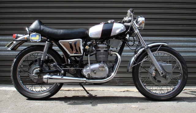 Trojan Classic Motorcycles: BSA B25SS Goldstar 250cc Cafe racer.