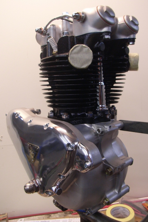 Trojan Classic Motorcycles: Triumph pre-unit engine re-build