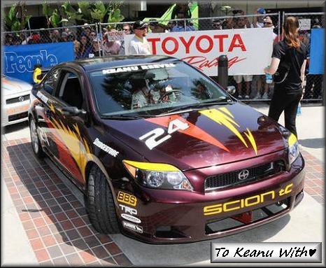 Keanu Reeves Sui Generis : The Toyota Pro/Celebrity Race (TPCR) 2010