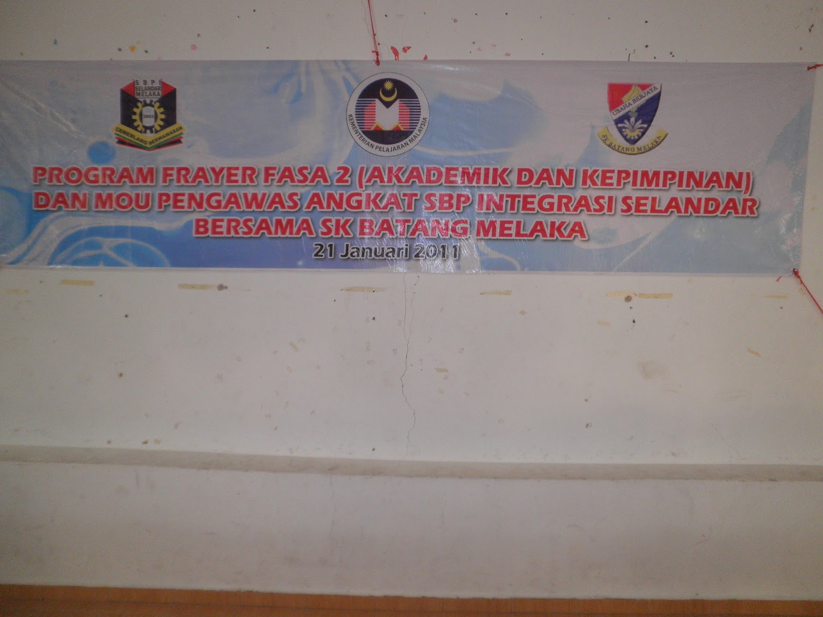 PREFECTORIAL BOARD SBPI SELANDAR: Program Frayer/Sekolah Angkat ...