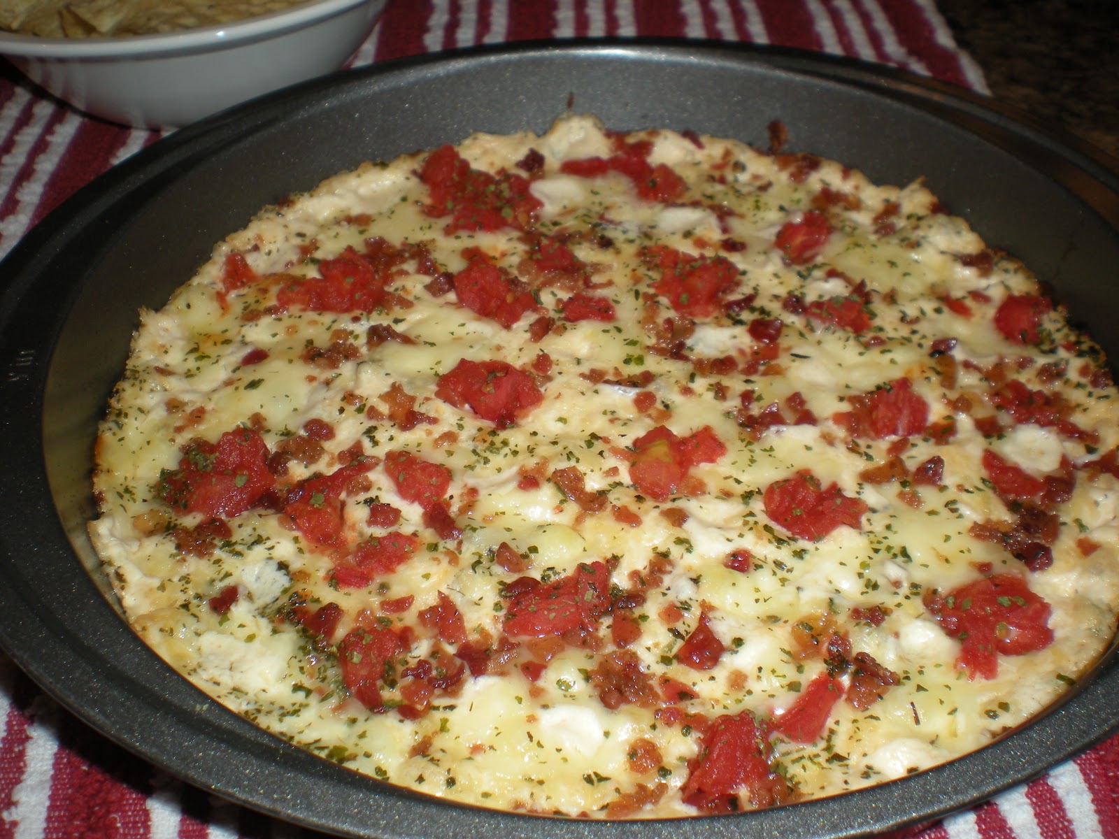 Layered Three Cheese Spread