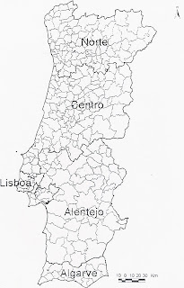 Trilhos Geográficos - "We are here... and you?": Divisão administrativa