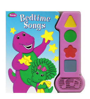 Active Smart Baby: Play a Sound Book - Barney Bedtime Song - RM 25.00 only