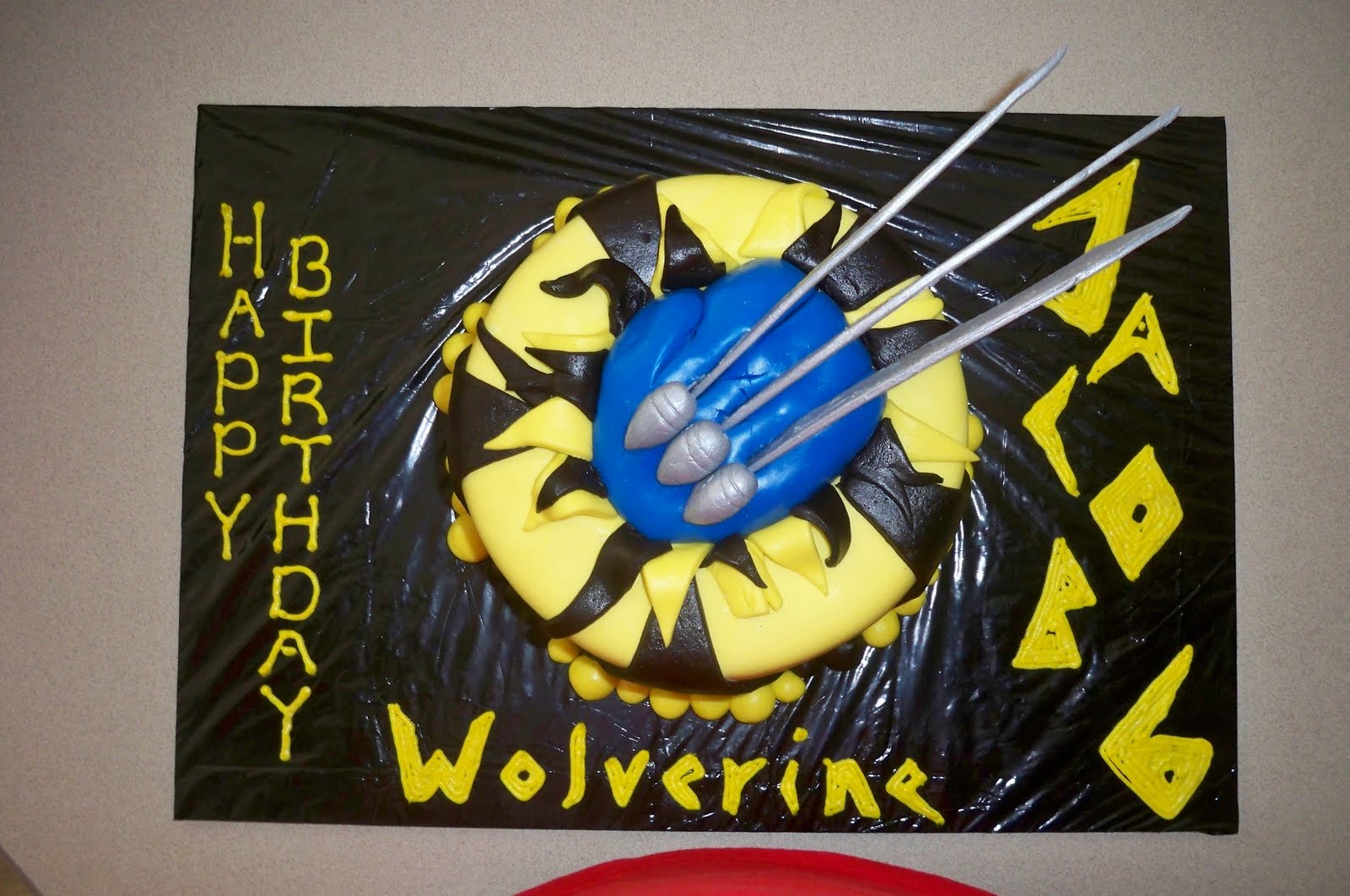 "Grace of Cakes": Marvel Comics Wolverine Cake