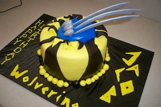 "Grace of Cakes": Marvel Comics Wolverine Cake