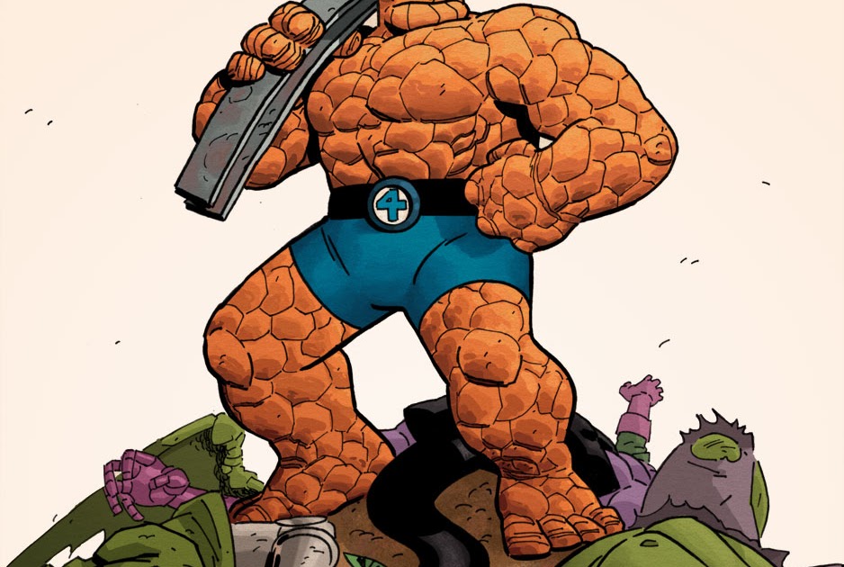 Comic Twart: THE THING by Evan Shaner