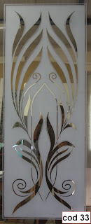 GEAMURI SABLATE DECORATIVE: MODELE SABLATE