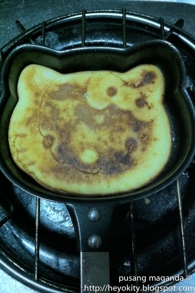 pusang maganda: hello kitty pancake