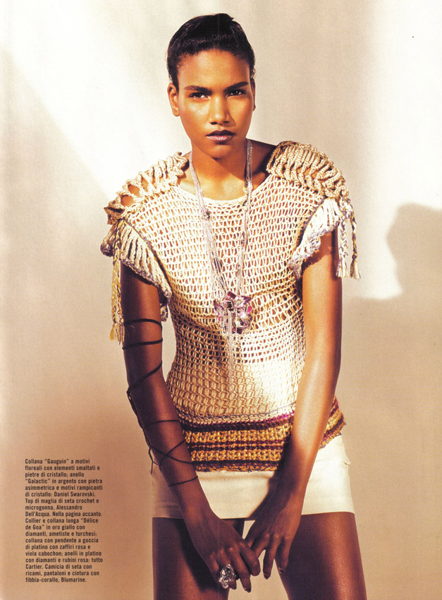 Things I Like: Arlenis Sosa in Vogue Italia, May 2009!