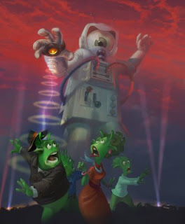 DAVID JARAIZ Matte Painter and Concept Artist : PLANET 51 ''Color concept''