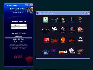 Baixa Free Wares::..: MegaCubo - TV no seu PC Grátis