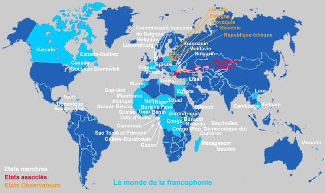 Francês para todo mundo : A língua francesa no mundo