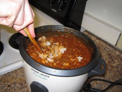 Perpetual Stew in a rice cooker: Perpetual Stew in a Rice Cooker Day 1