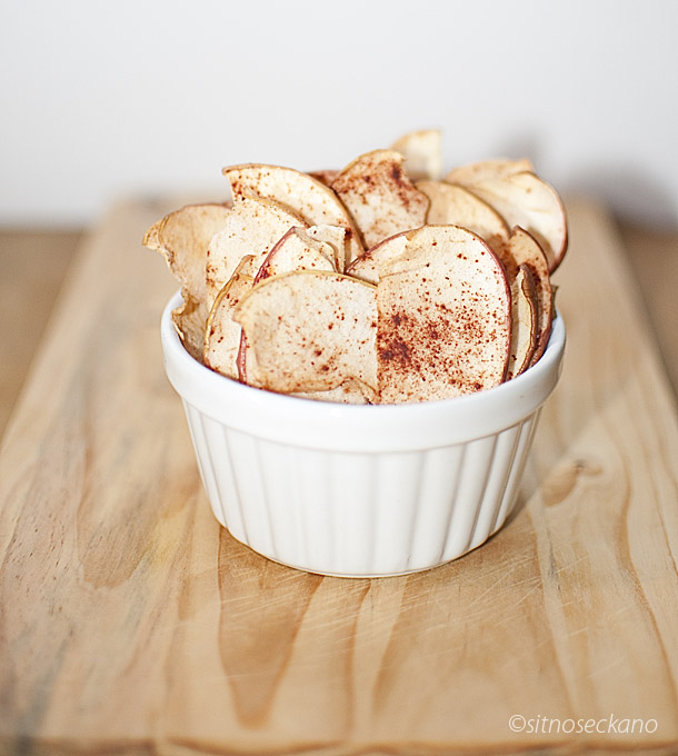 Чипс од јаболка / Apple crisps - Sitno Seckano