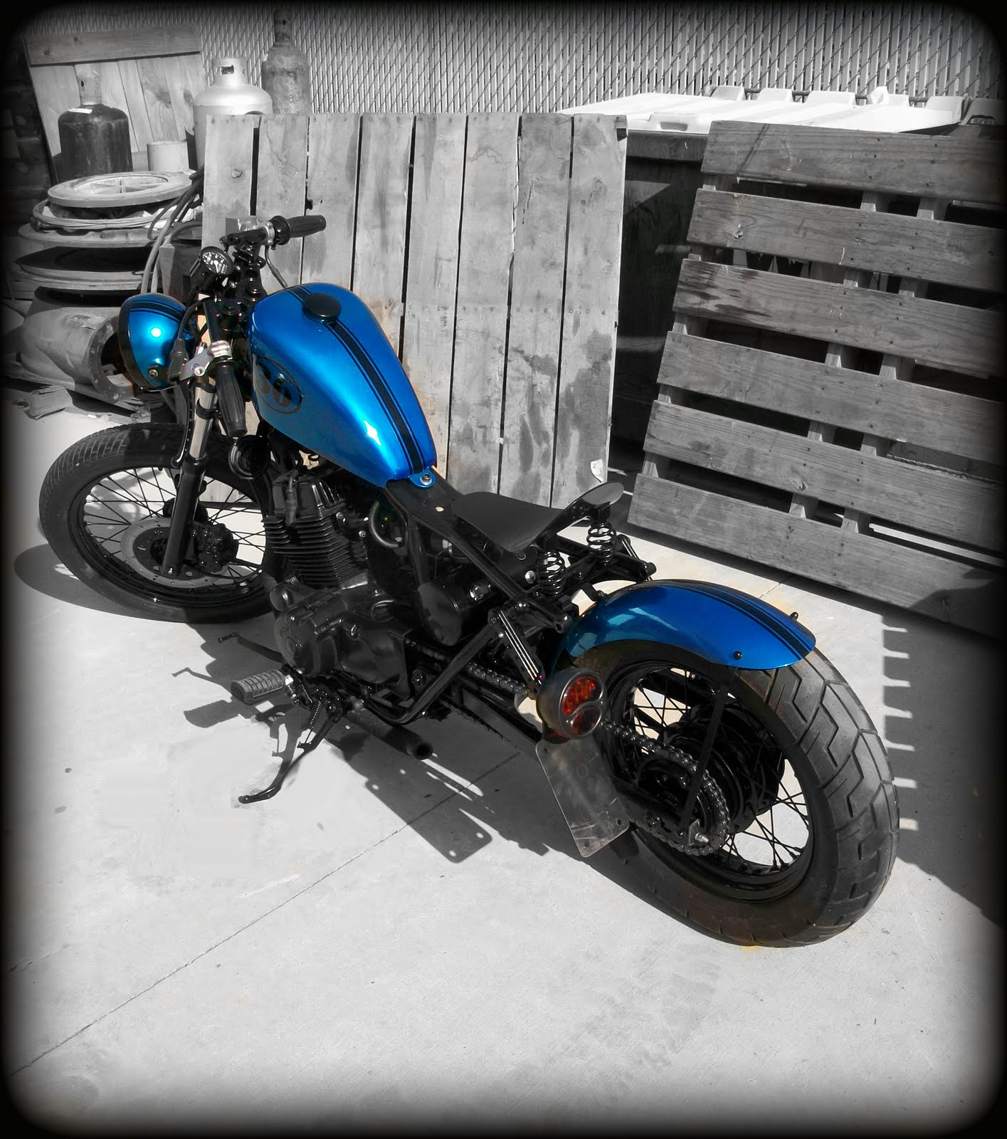 Tail End Customs: 2001 Honda Rebel CMX250 Bobber