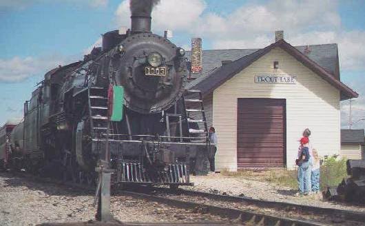 Birch Lodge Blog: Railroads and Trout Lake, MI