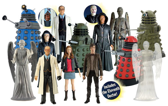 Time for a Timelord: Doctor Who Series 5 Five inch action figures