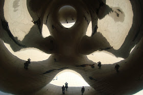 Inside Cloud Gate