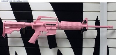 kirbycairo: Pink Assault Rifles.
