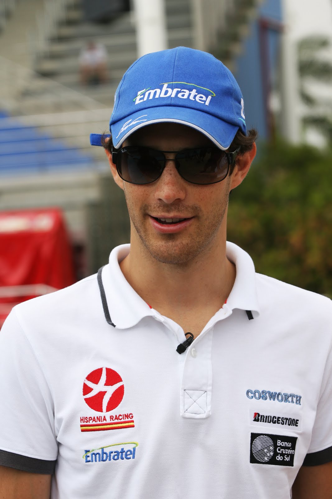 Bruno Senna: Bruno Senna acelera carro da última vitória de Ayrton na F1