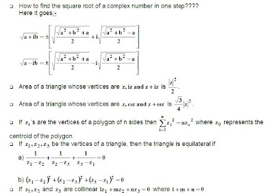 Mathematical Tricks: Complex Number Shortcut Techniques