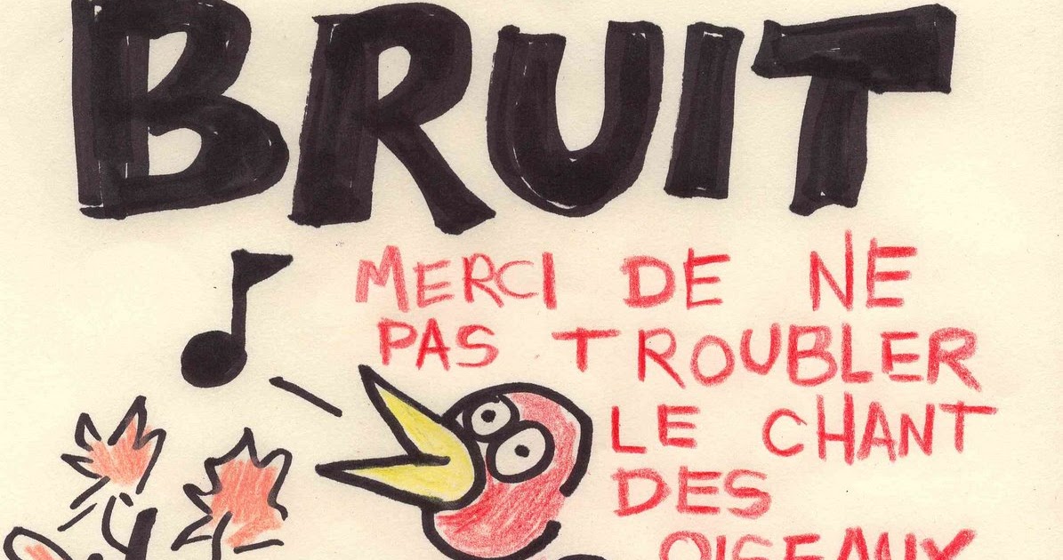 Simplement: LANCEMENT DE MA CAMPAGNE CONTRE LE BRUIT