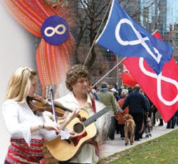 Next Year Country: The Metis Infinity Flag