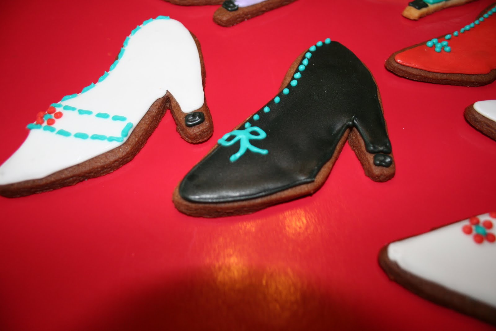 Tiers of Joy: Shoe Cookies