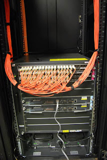 Cabling in MDF Room ~ USA Networking