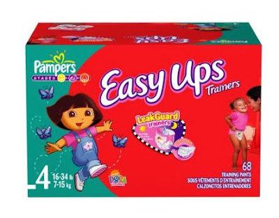 Baby Diaper Shop: Pampers Easy Ups for Girls (Big Pack), Size 4, 68 ...