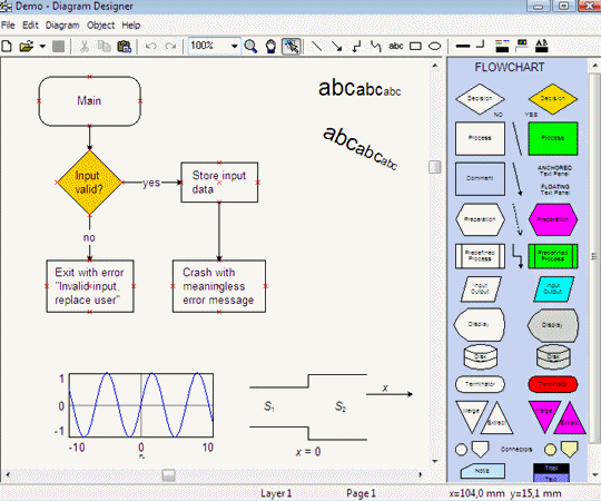 Free Software to Create Flowcharts, UML Class Diagrams ~ The Pirado