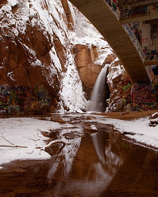 Sherwood Art Photo Gallery: Graffiti falls