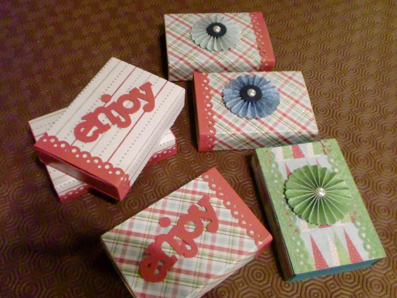 Sarah Wright Designs - Welcome to My Little World: Large match box gift ...