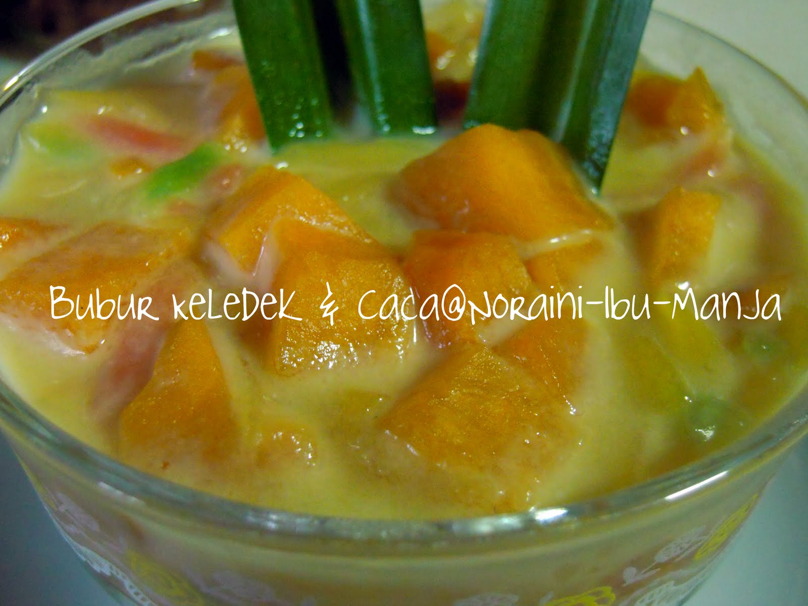 Sajian Bersama Ibu Manja: Bubur Keledek & Caca