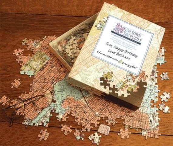 Top Notch Gifts: Personalized Hometown Puzzle