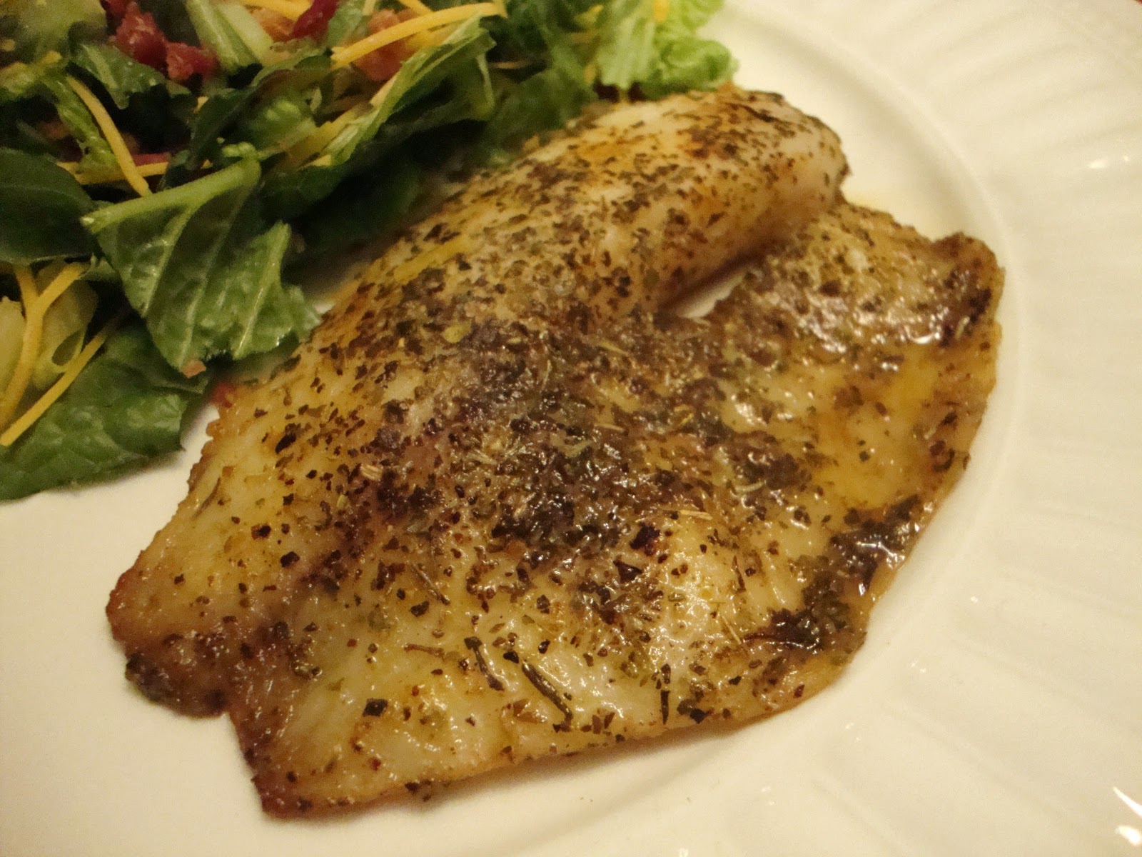 Gone With the Whisk: Simple Baked Fish with House Seasoning