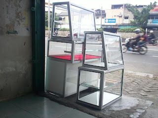 Etalase | Gerobak Alumunium | Service: Etalase Konter HP