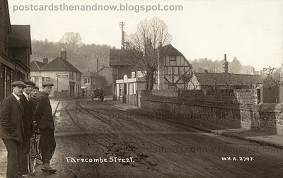 Postcards Then and Now: Farncombe, Surrey c1913
