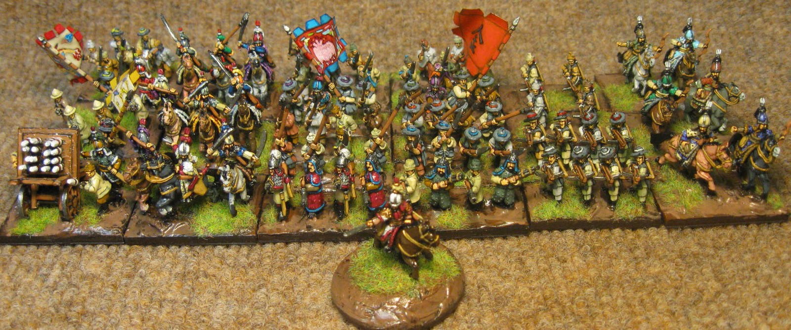 LittleHordes: I/25 c and d Koreans DBA-RRR