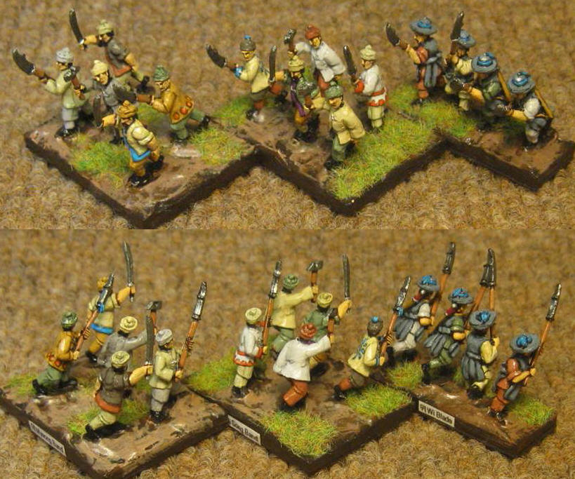 LittleHordes: I/25 c and d Koreans DBA-RRR