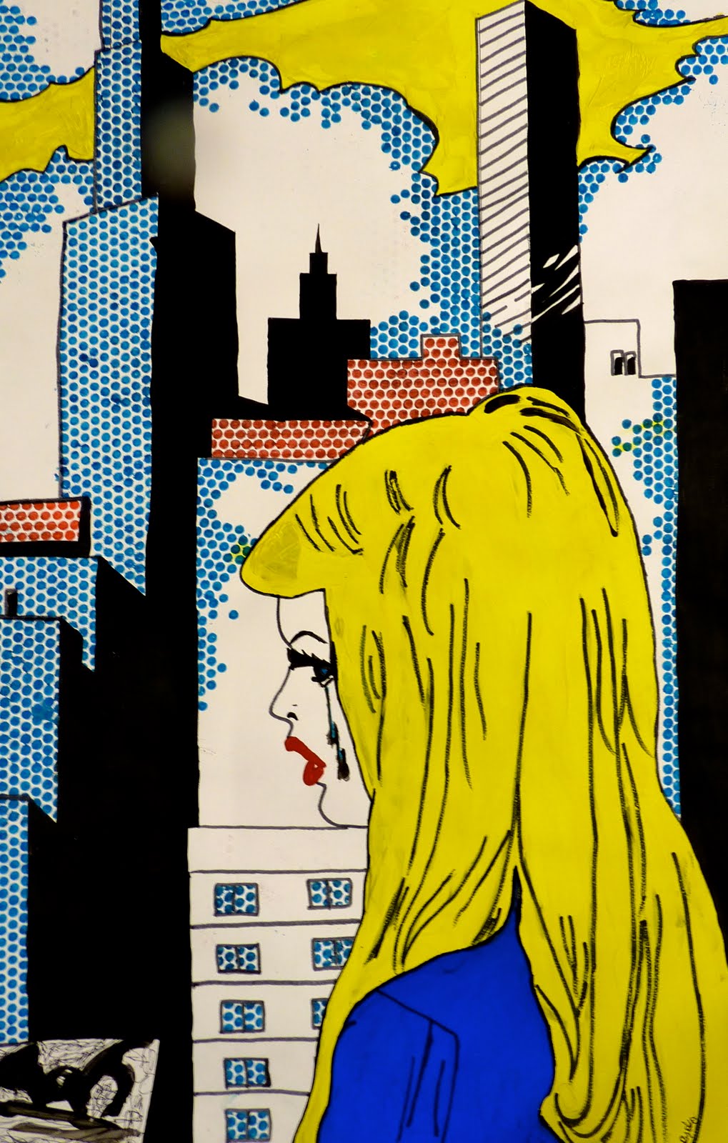 Seward High Art: Roy Lichtenstein Comic