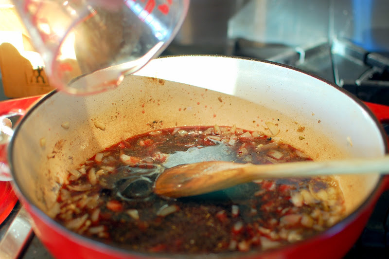 Even the Dogs are Boys: Pennette with Pork Ragù