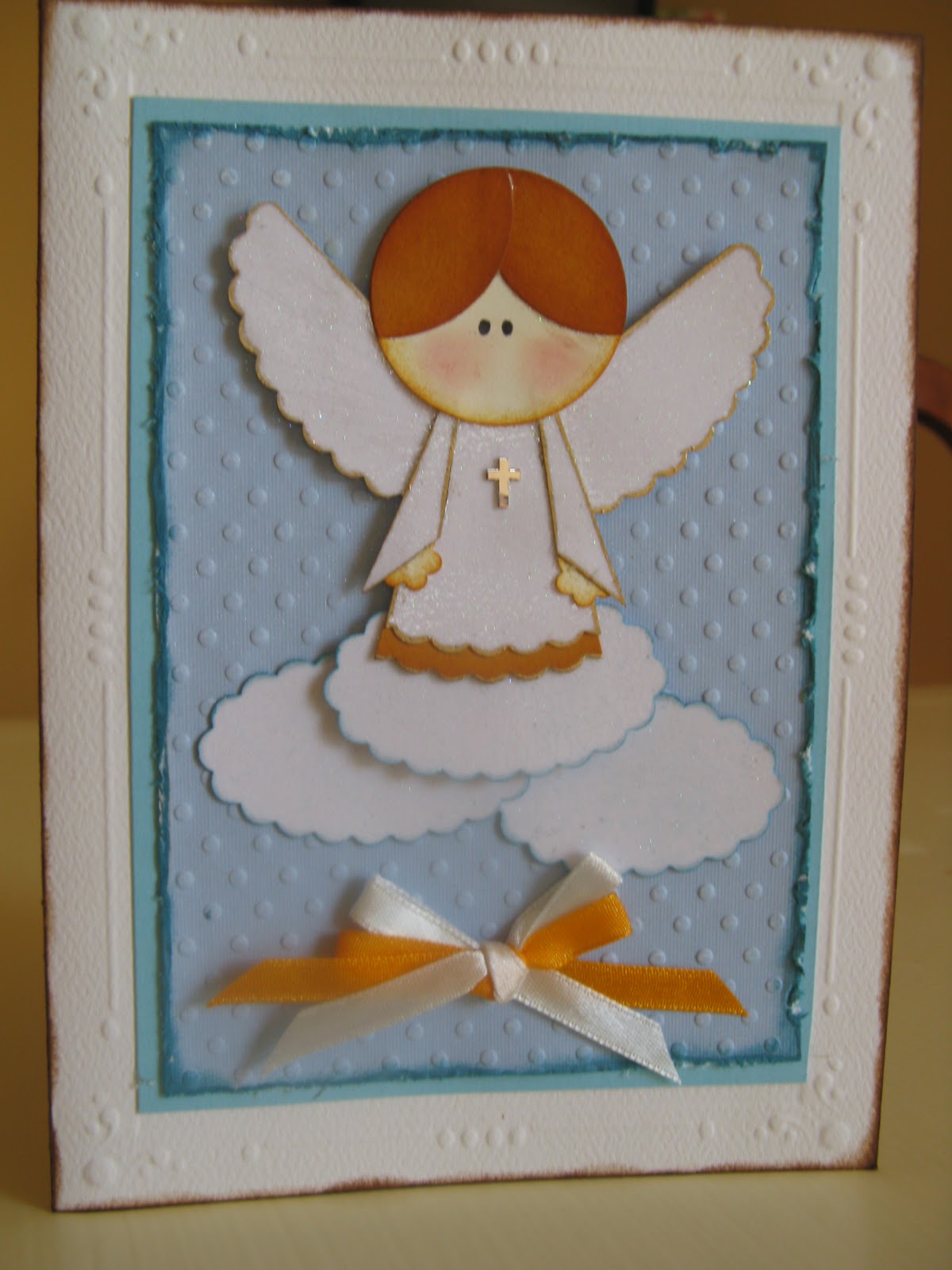 ~ SCRAPPIN PASTIME ~: Baptism Card