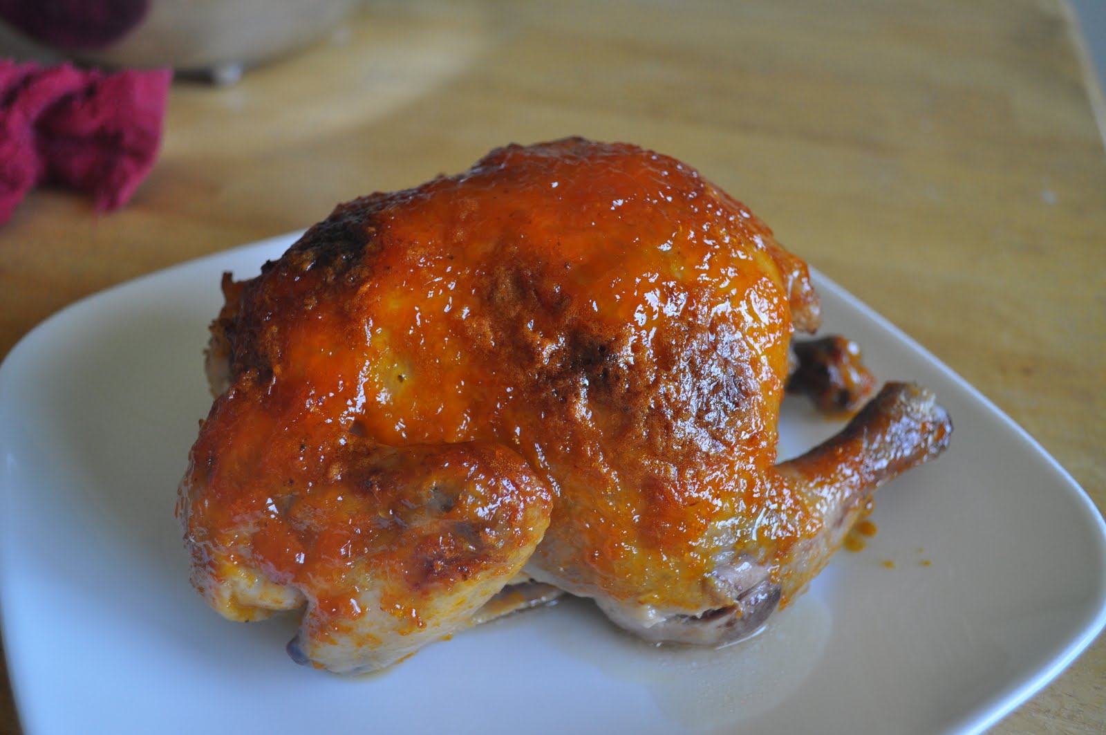 Haylees Food Emeril Lagasses Apricot Glazed Cornish Game Hens With Italian Sausage Rice Pilaf