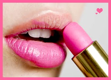 Bolsa de Menina: Batom Rosa Chiclete