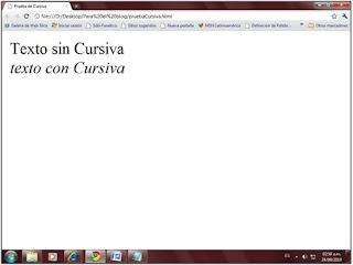 Html Extremo: ETIQUETA i (ITALICA O CURSIVA)