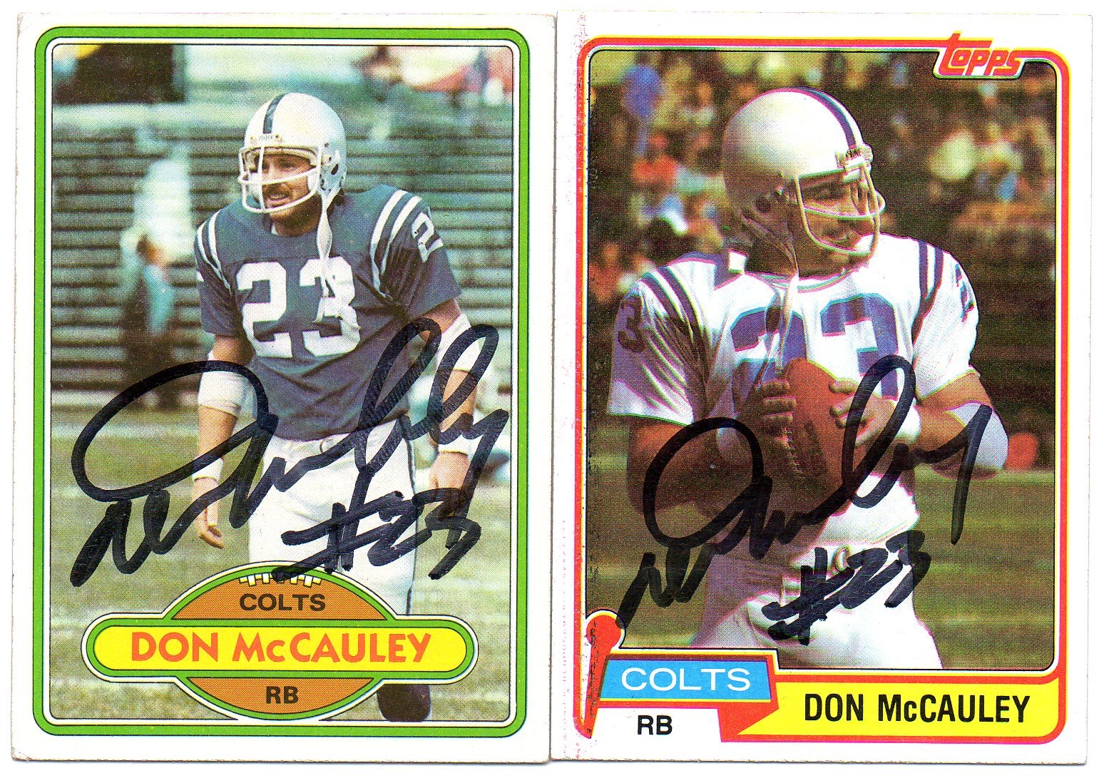 Jon's Autograph Blog: Don McCauley