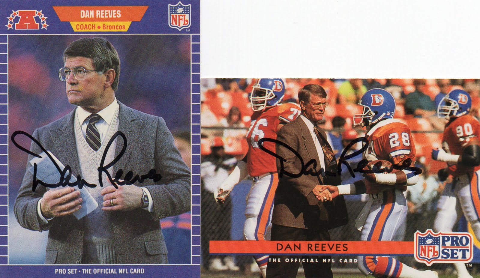 Jon's Autograph Blog: Dan Reeves
